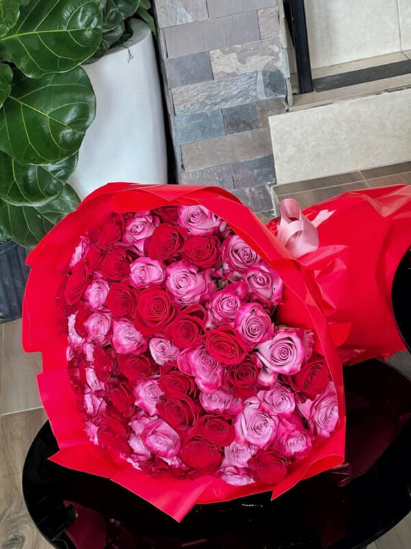 Regal Roses Bouquet - Luxe Flowers Miami